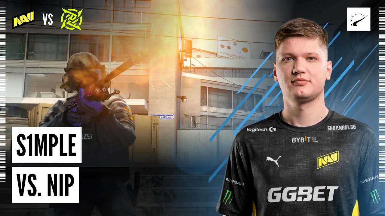 CSGO视频：s1mple 完成1V3残局歼灭NIP全队 - CSGO.HOW