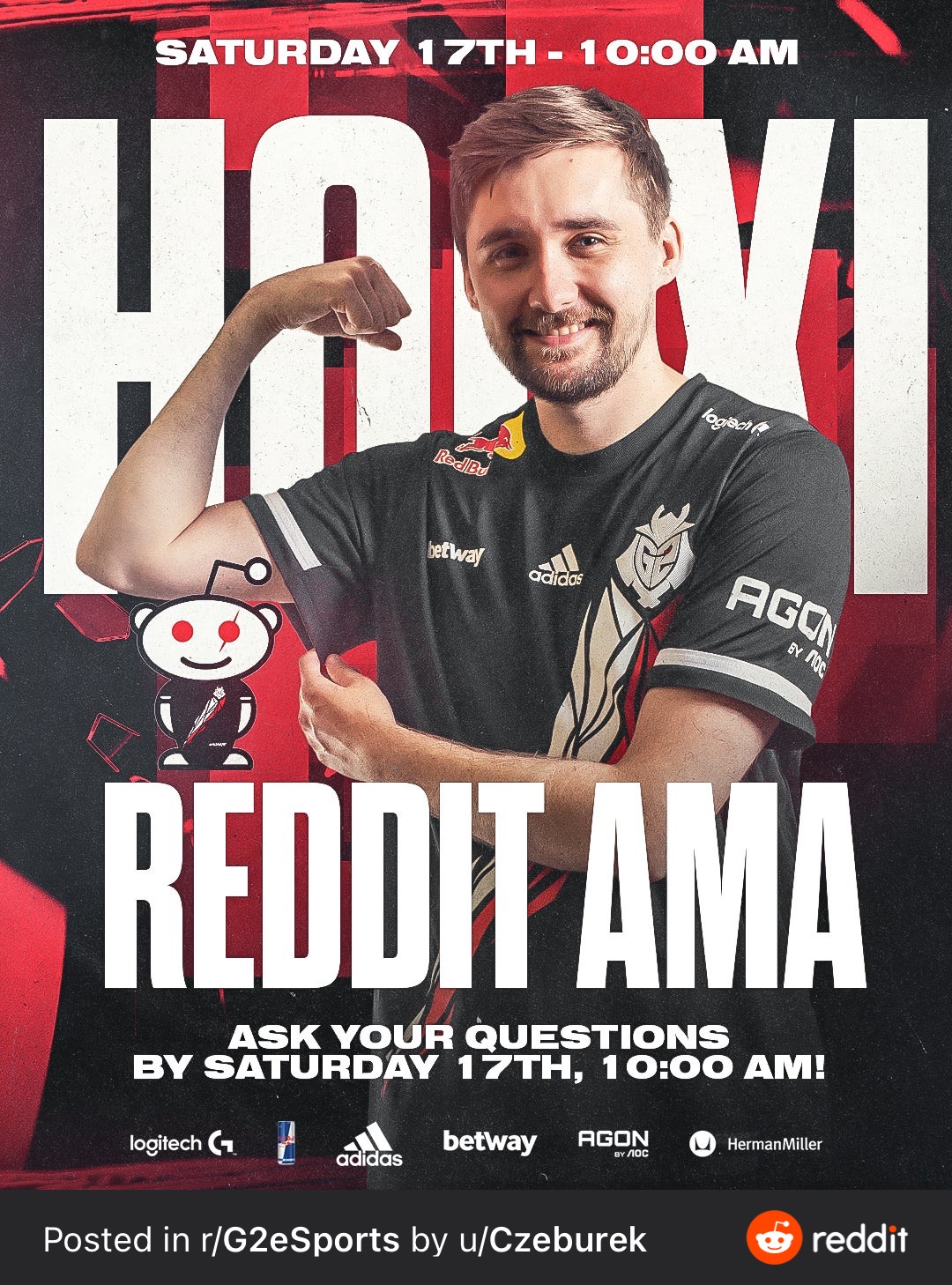 HooXi：G2是非常适合我的队伍，即便是Aleksib还在 - CSGO.HOW