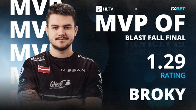 FaZe败了，但broky获得2022 BLAST秋季决赛MVP - CSGO.HOW
